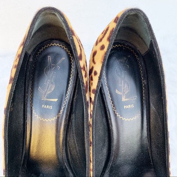 Yves Saint Laurent | Shoes | Yves Saint Laurent Tribtoo Leopard ...